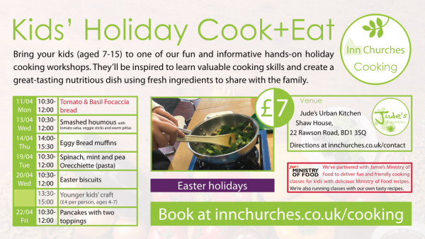 Cooking for all ages – Inn Churches